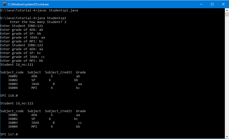 JAVA Tutorial-4 ~ CodingSter