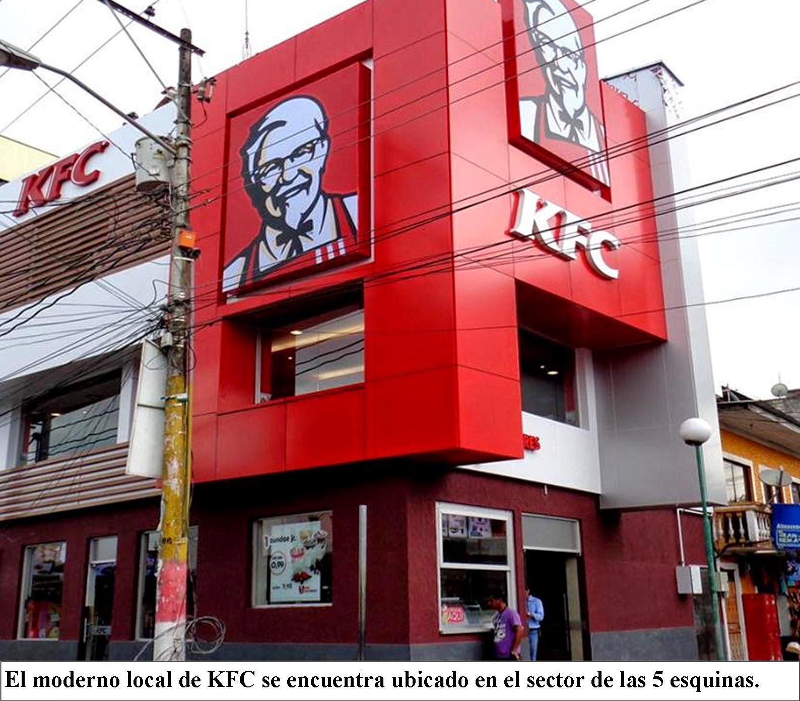 Tonchigüe al día: Inauguraron local de KFC en Atacames.