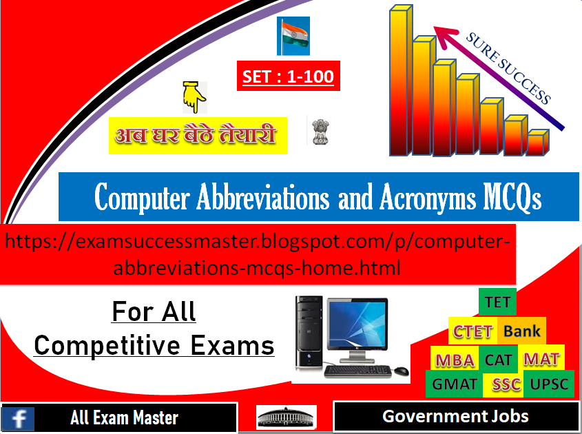 All Exam Master: Computer Abbreviations SET-8