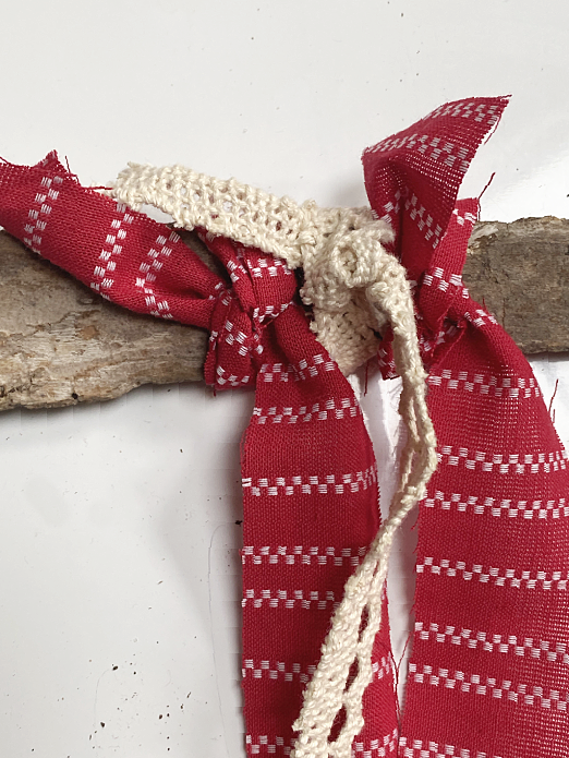 Red, White and Blue Rag Flag