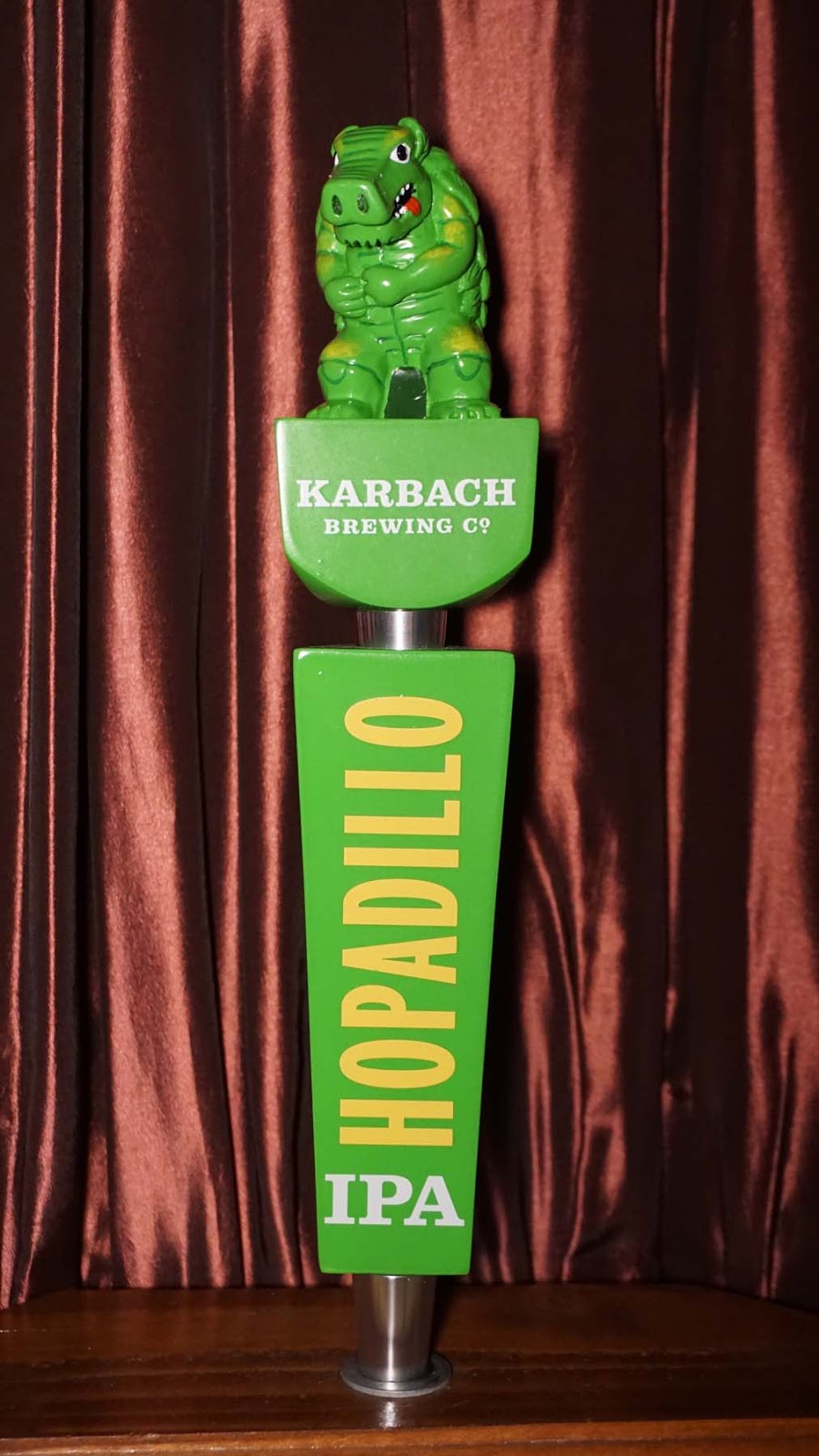 Tap Handle #726: Karbach - Hopadillo IPA