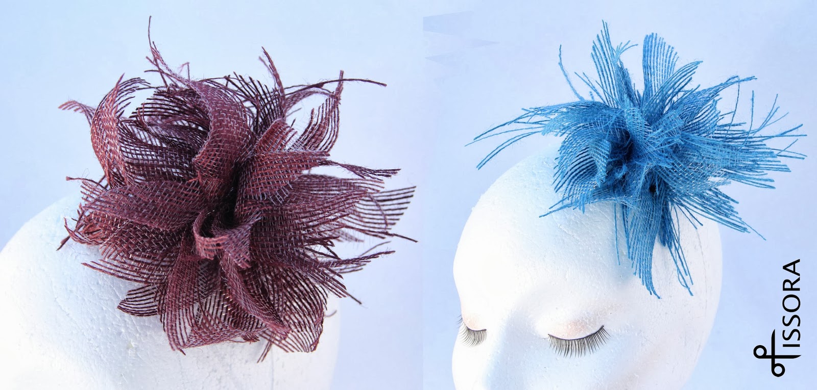 TISSORA: Taller express Tocado Flores de Rafia