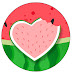 Watermelon Heart: Free Printable Cupcake Toppers. | Oh My Fiesta For ...