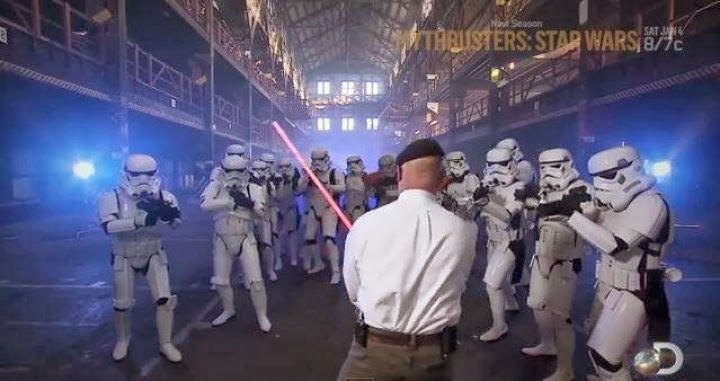 GeekMatic!: MythBusters New Season with Star Wars Special!
