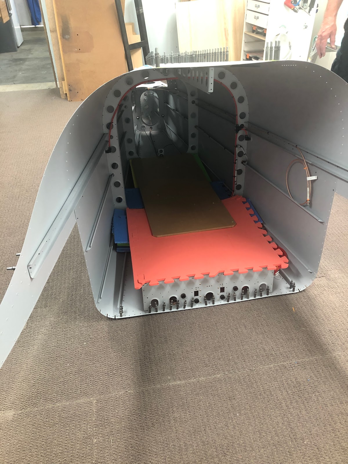 Trent's RV14 Build: 10-29 -> 32: Aft Fuse Top Skins