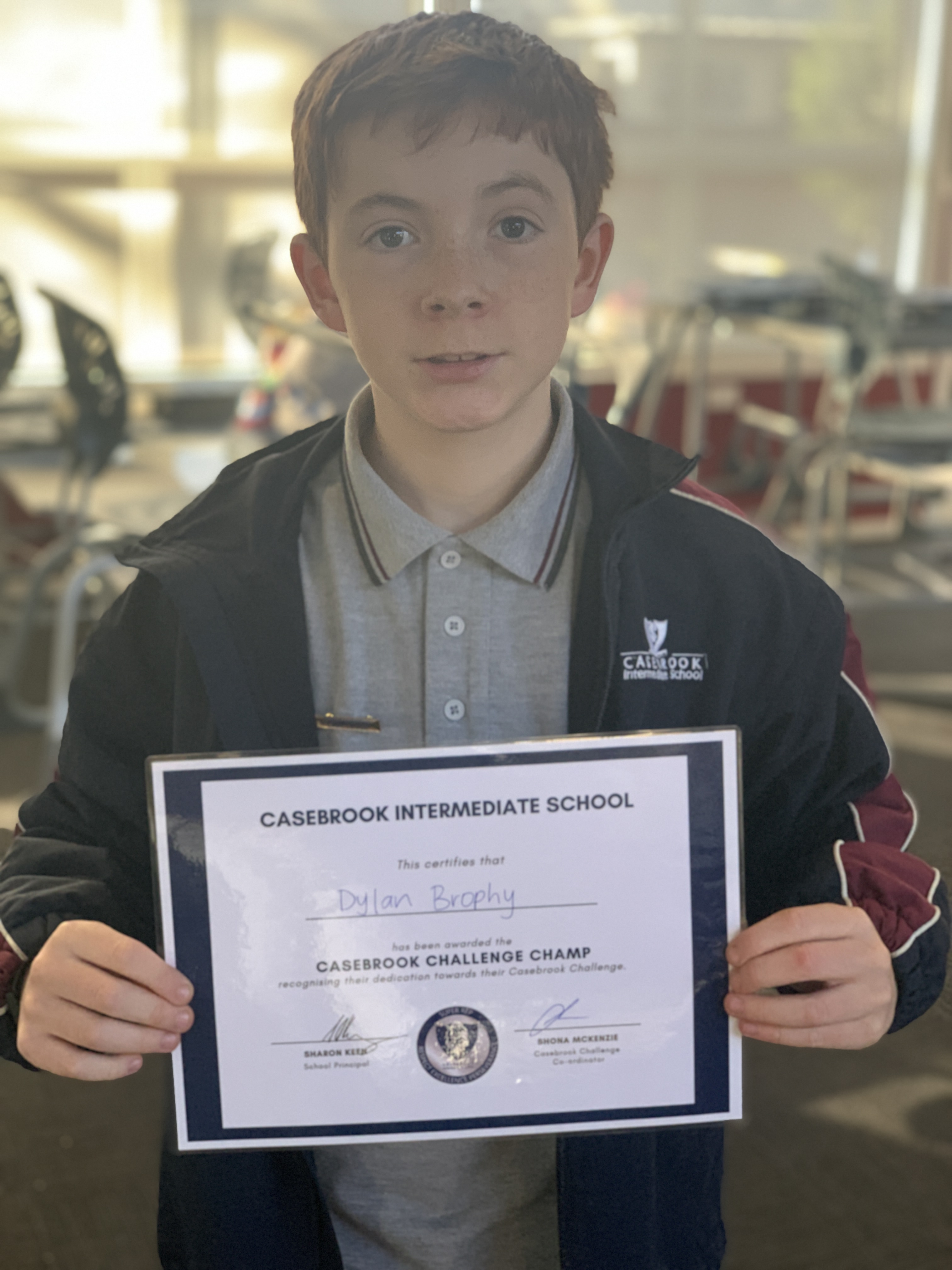 Room 13 @ Casebrook Intermediate: Term 2 Casebrook Challenge Assembly 2021