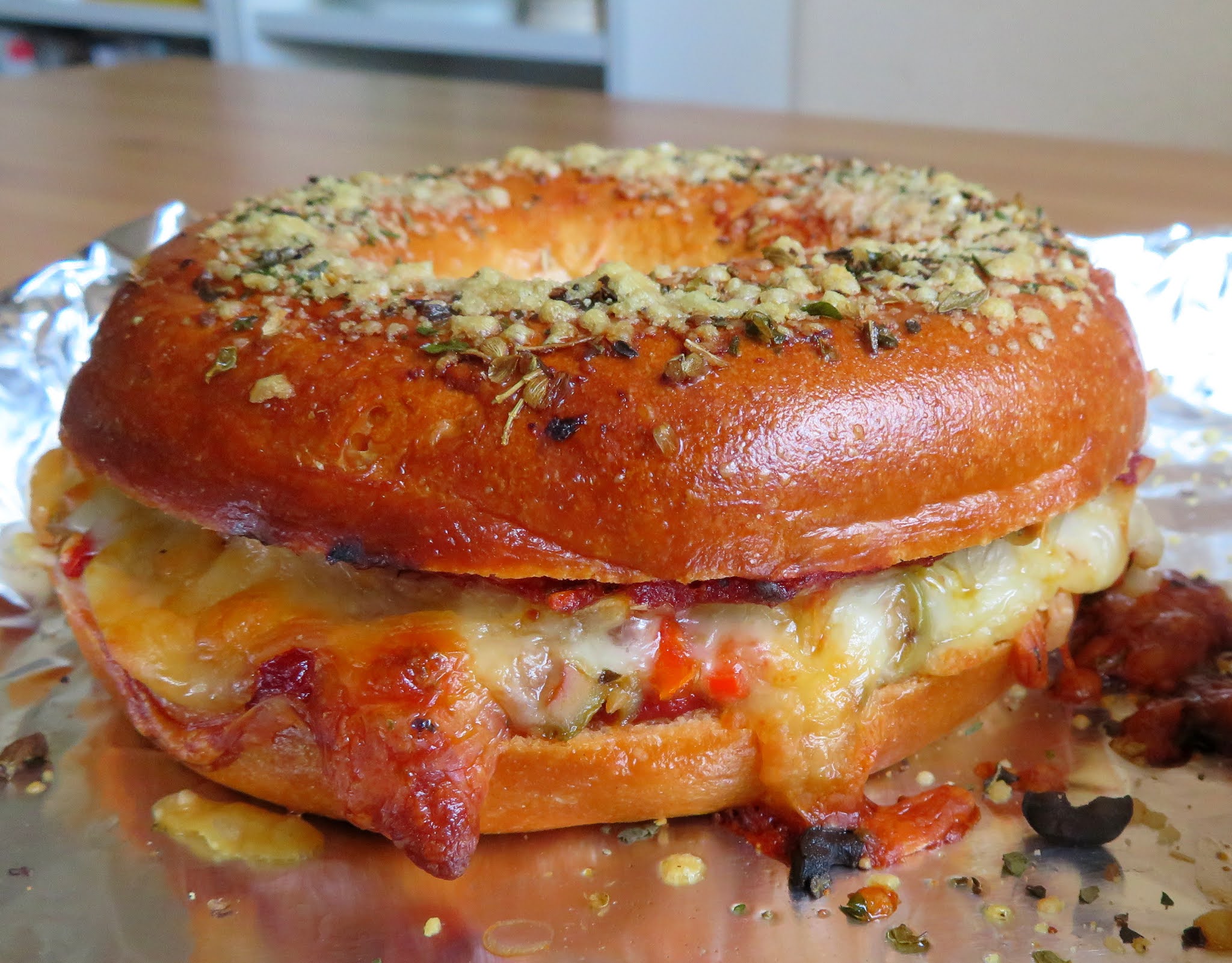 Ultimate Pizza Bagels | The English Kitchen