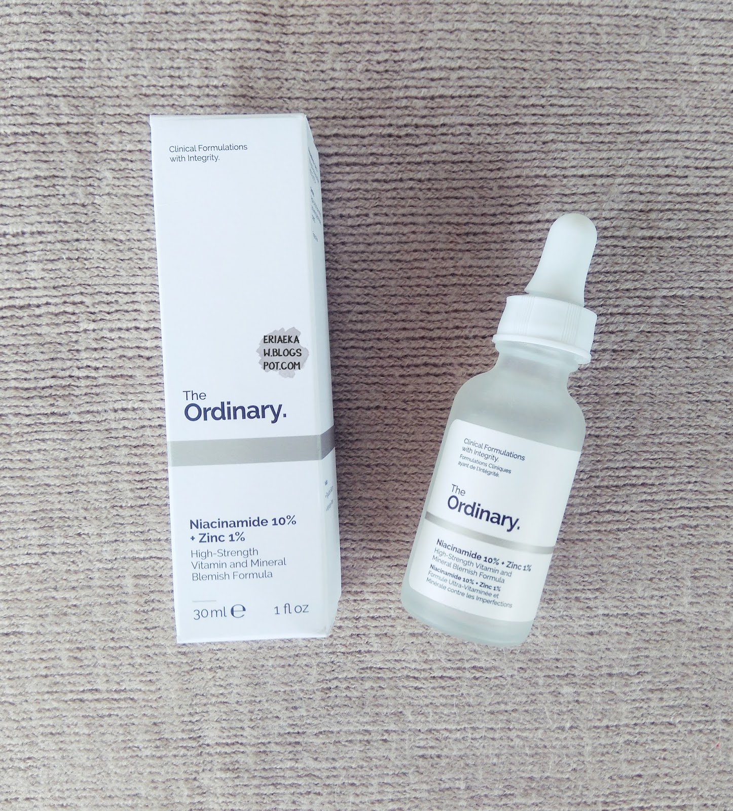 REVIEW: The Ordinary Niacinamide 10% + Zinc 1% - Vier