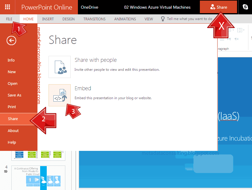 Metadata Consulting [dot] ca: How to Embed a PowerPoint deck into a ...