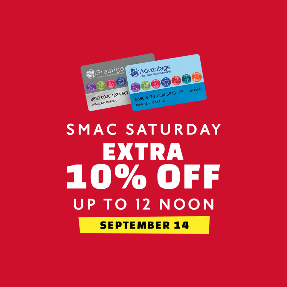 Manila Shopper: SM Stores 3-day SALE: Sept 13-15 2019