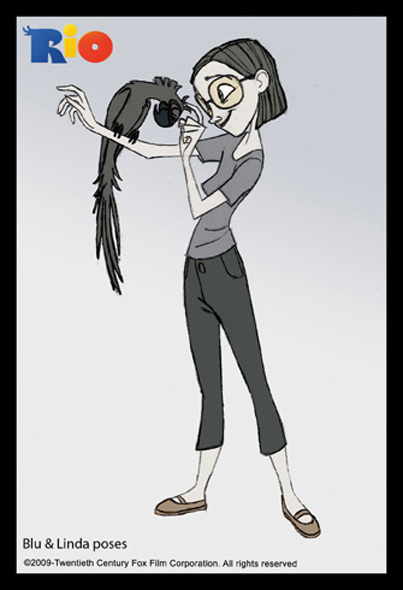 Living Lines Library: Rio (2011) - Character Design