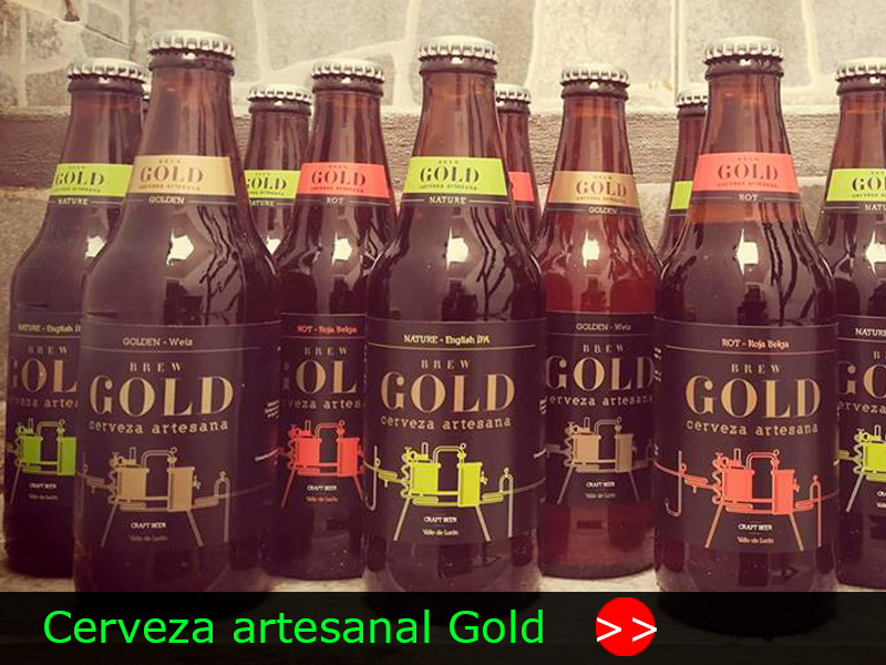Cerveza artesanal - Gold