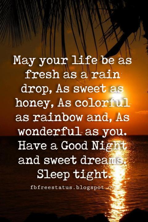 Sweet Good Night Quotes With Beautiful Good Night Pictures