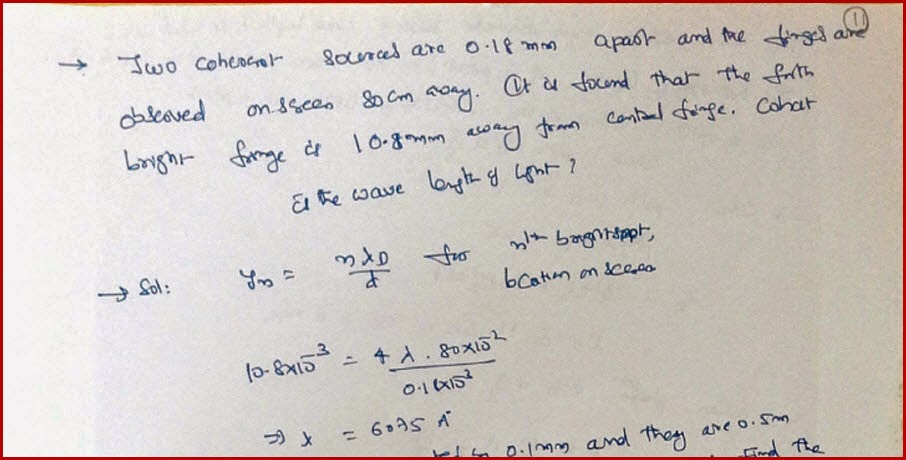 Fringe Width and Angular Fringe Width in Interference | IIT JEE and ...