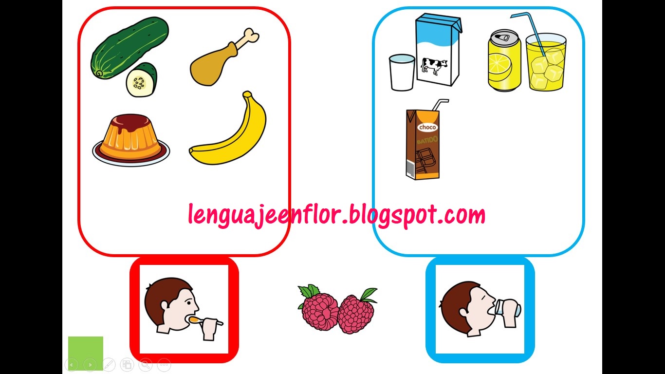 Lenguaje en flor: POWER POINT LOS ALIMENTOS