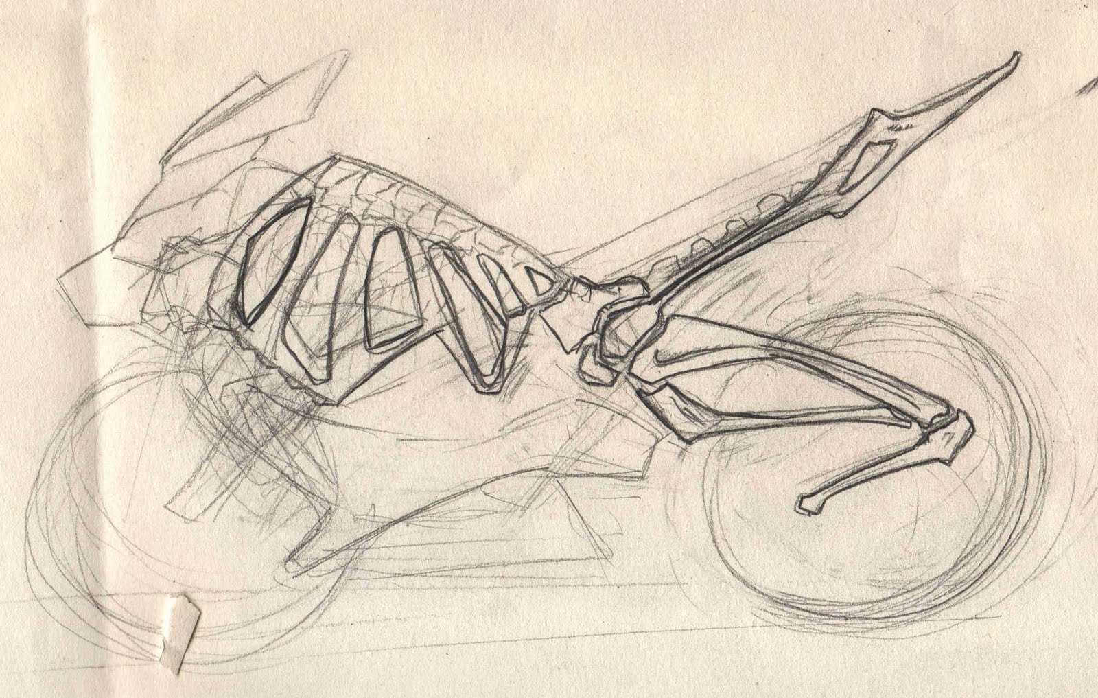 bio-bike: Primeros bocetos