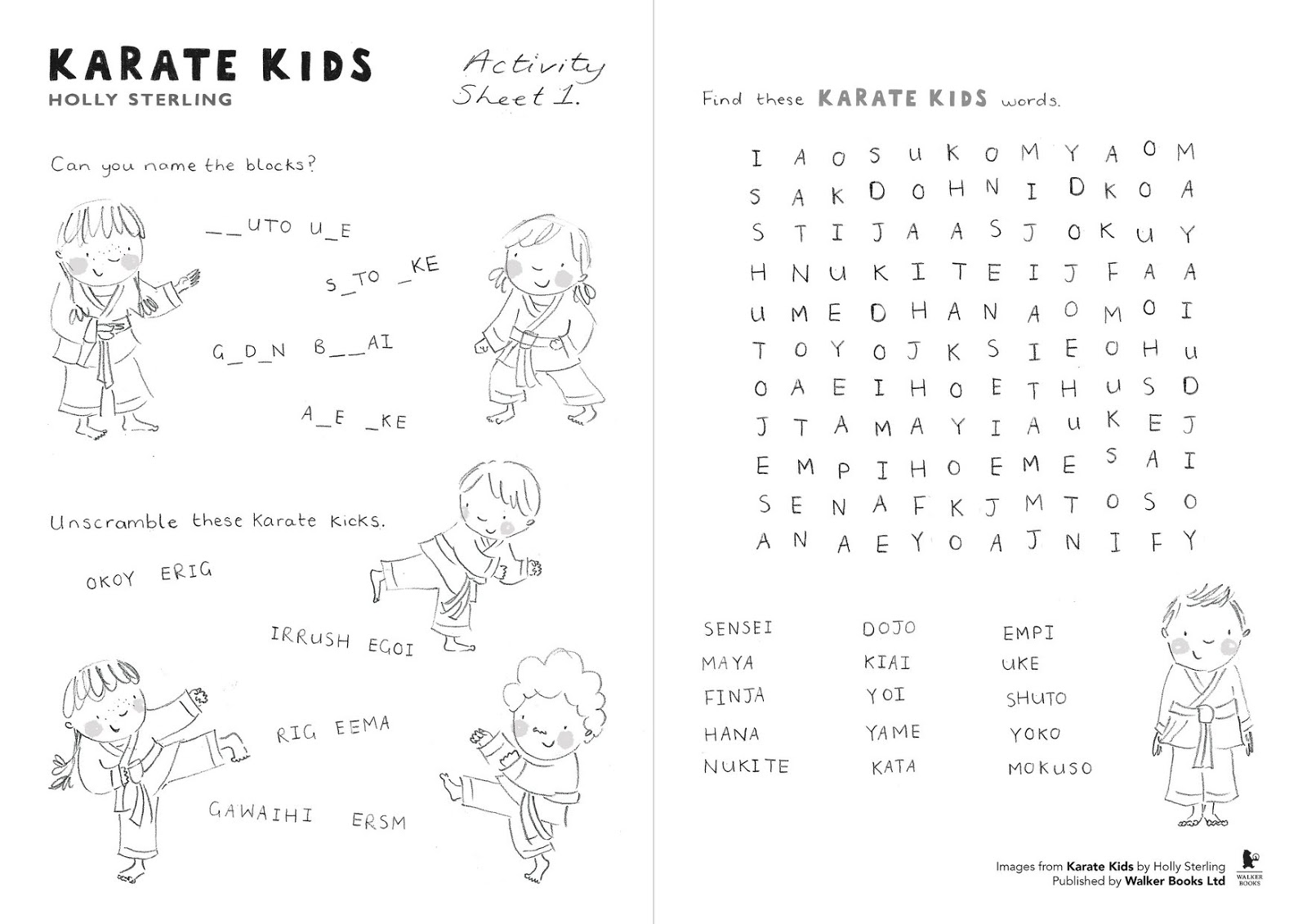 Picture Book Party: Karate Kids by Holly Sterling