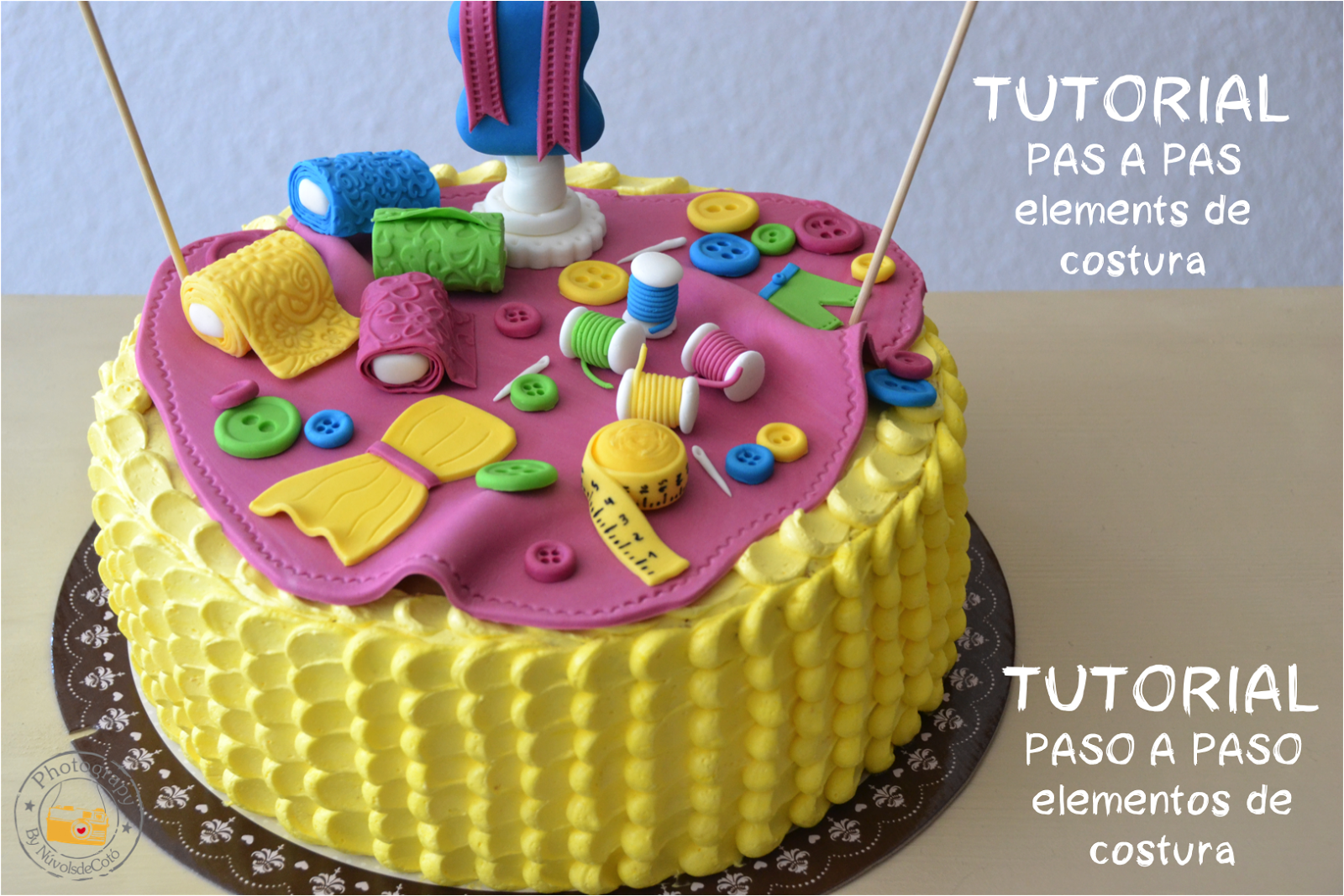 Entre núvols de cotó: Pastís disseñadora de moda / Pastel diseñadora de ...