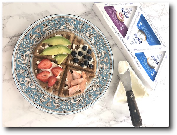 Snøfrisk Waffle Tartines Recipe | Cooking with Amy: A Food Blog