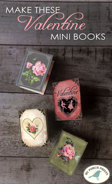 My Porch Prints: Valentine Mini Books Tutorial