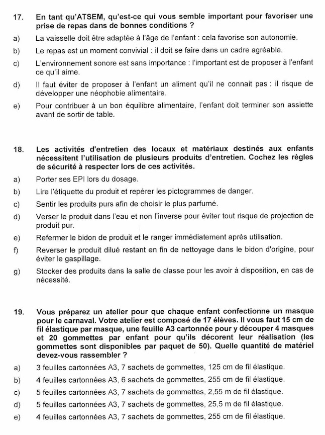 QCM-CONCOURS-GRATUITS: AGENT TERRITORIAL SPECIALISE DE 1ere CLASSE DES ... QCM-CONCOURS-GRATUITS: AGENT TERRITORIAL SPECIALISE DE 1ere CLASSE DES ...