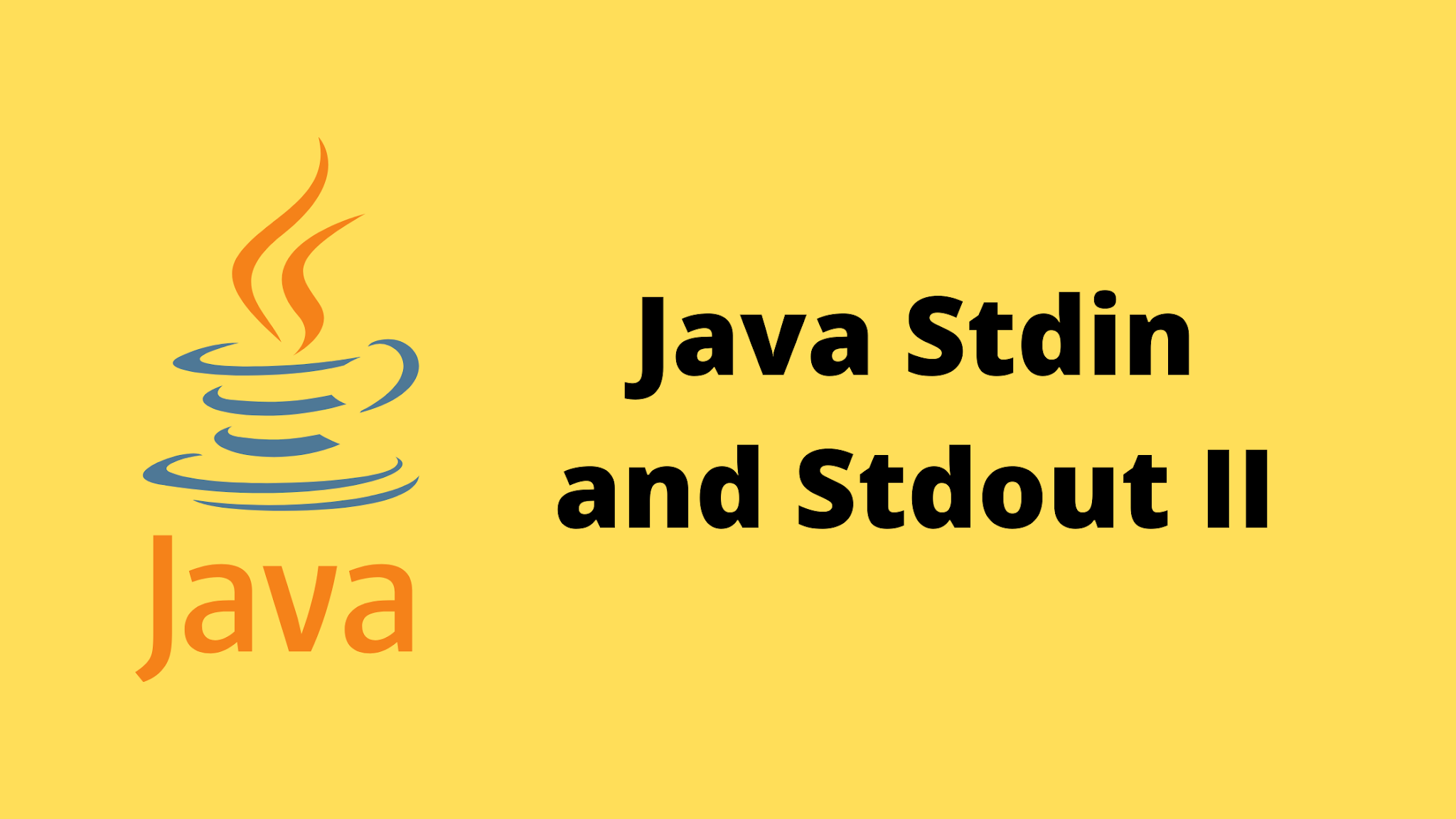 HackerRank Java Stdin and Stdout II problem solution