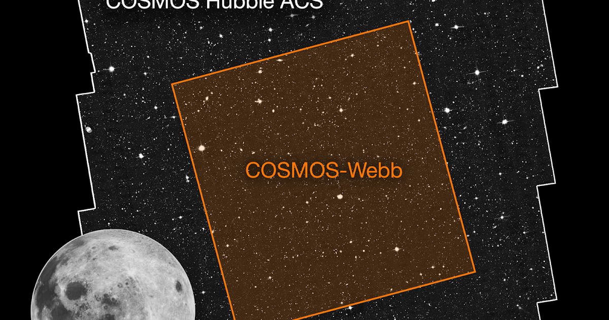 Mapeando as primeiras estruturas do Universo com o COSMOS-Webb