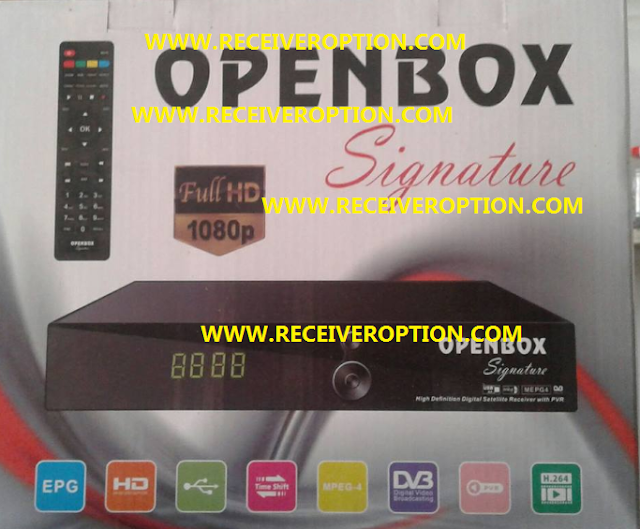 OPENBOX SIGNATURE HD RECEIVER TEN SPORTS OK NEW SOFTWARE - How To Enter ...