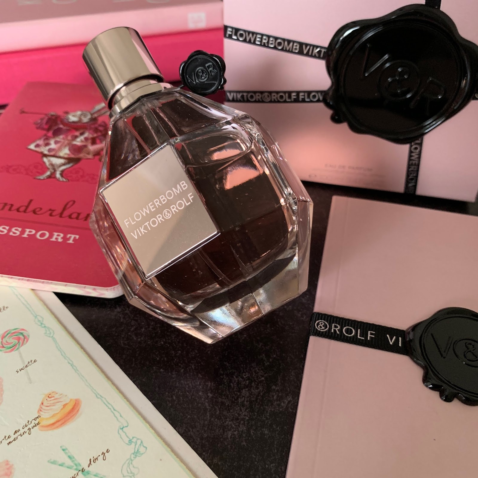 Viktor & Rolf Flowerbomb Scented Notebook | A Very Sweet Blog