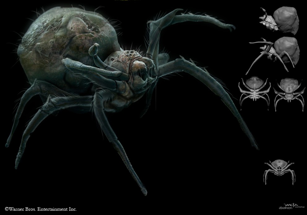 abaker: The Hobbit - Desolation of Smaug Creature work