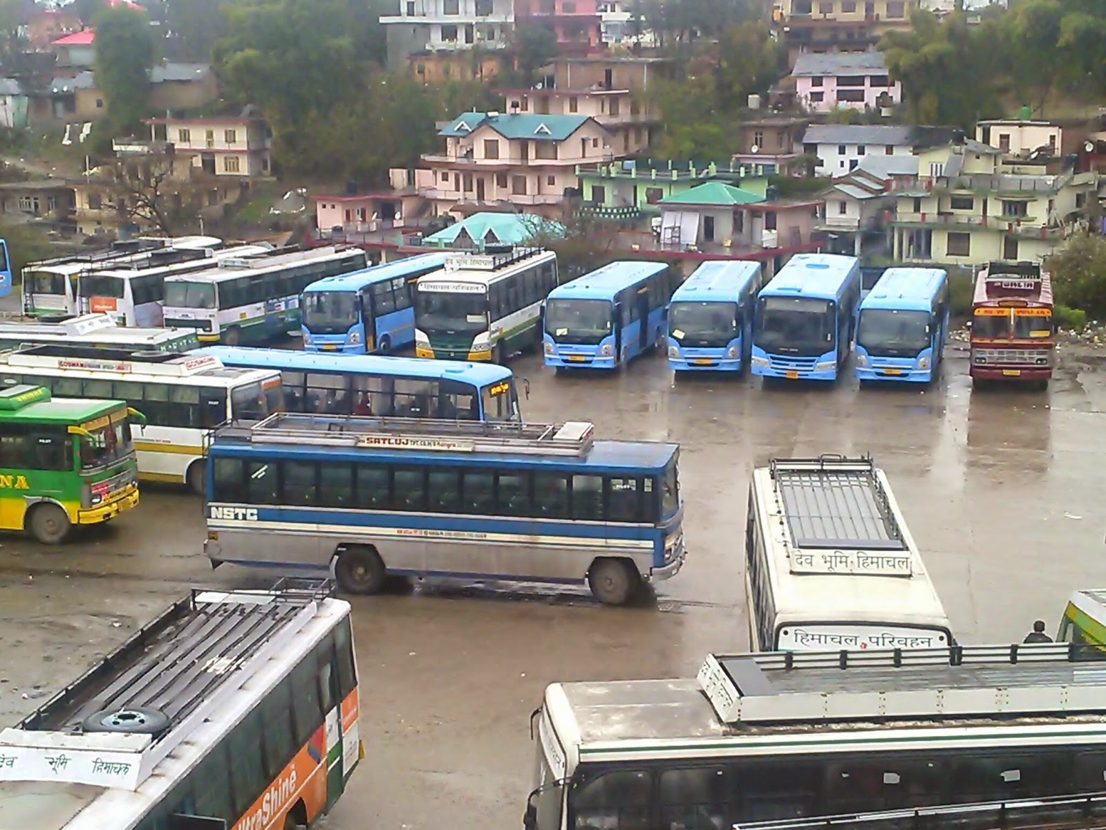 Culture Of India: Palampur Bus stand