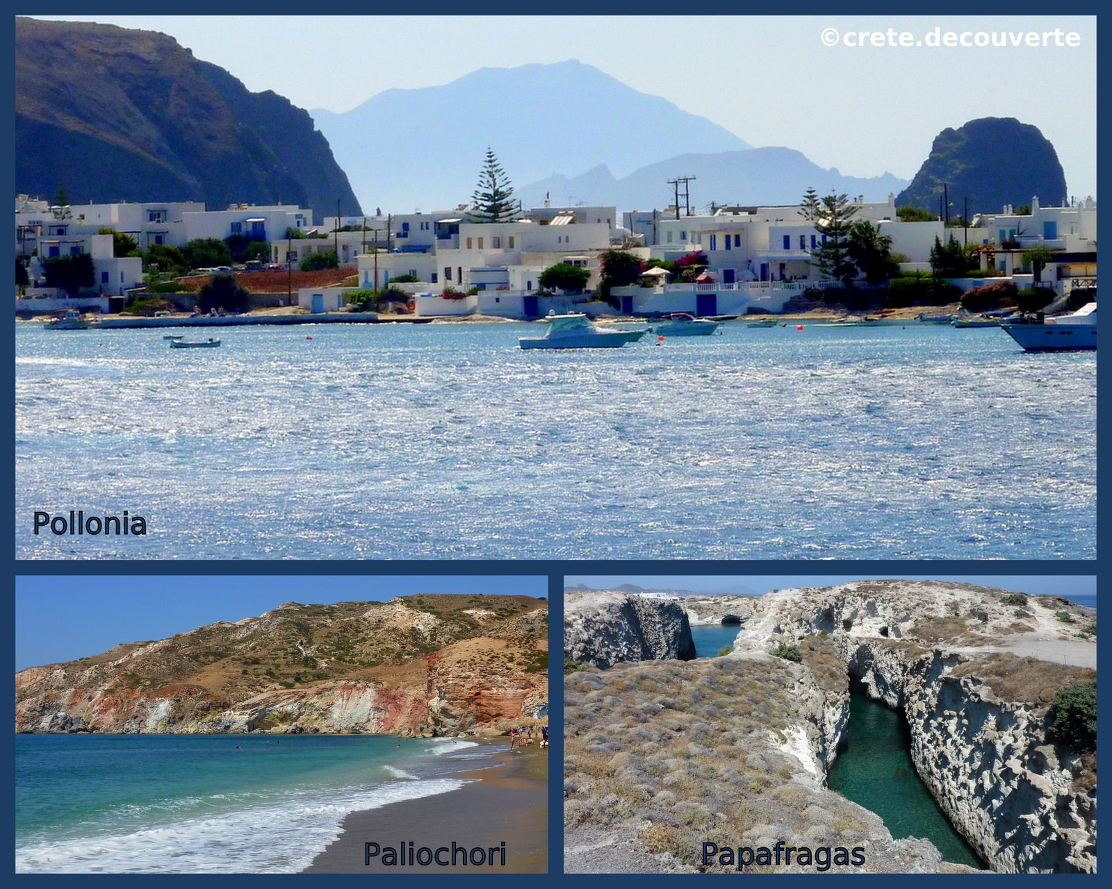 GRECE découverte: ETAPE A MILOS