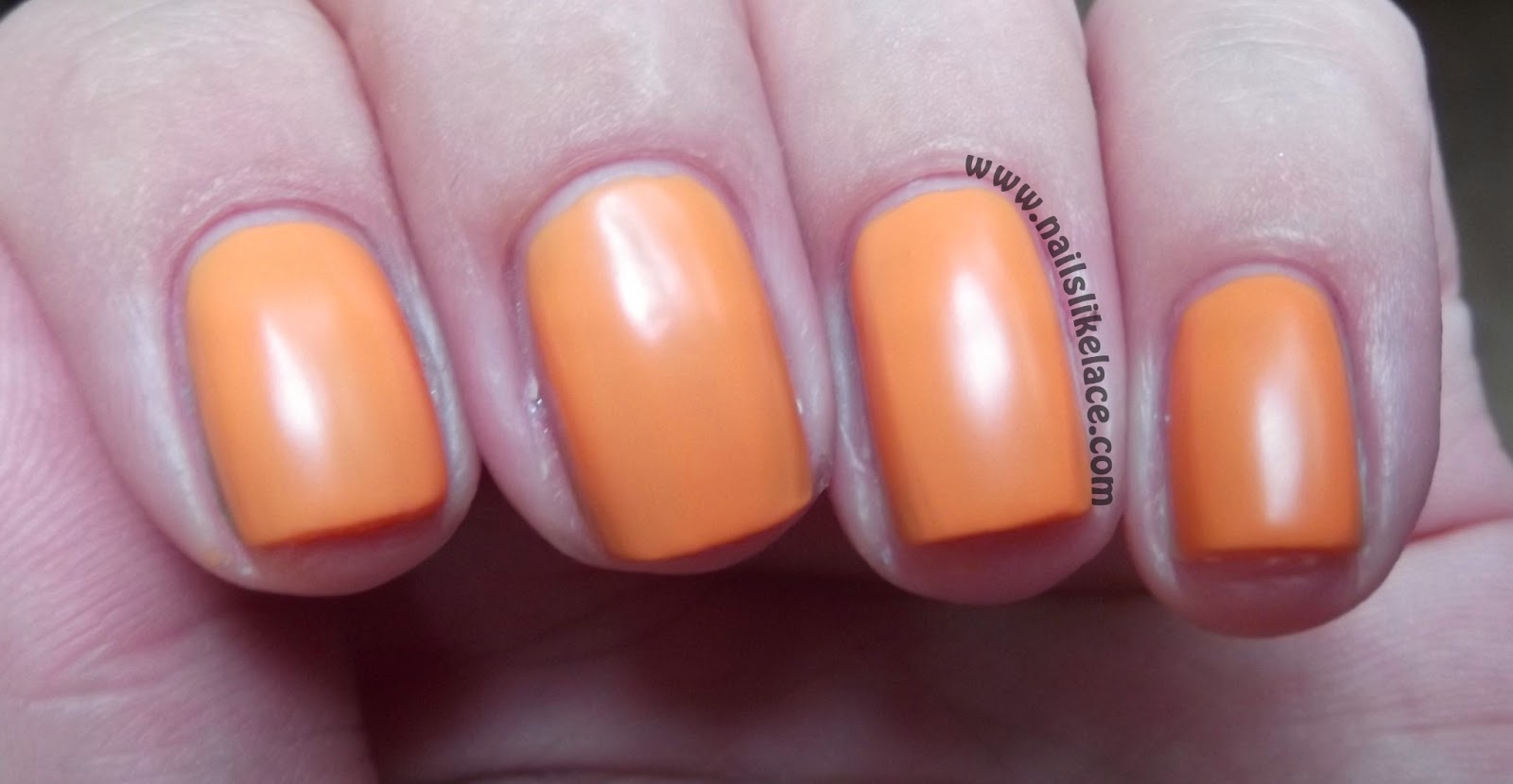 NailsLikeLace: L.A. Colors - Matte Orange