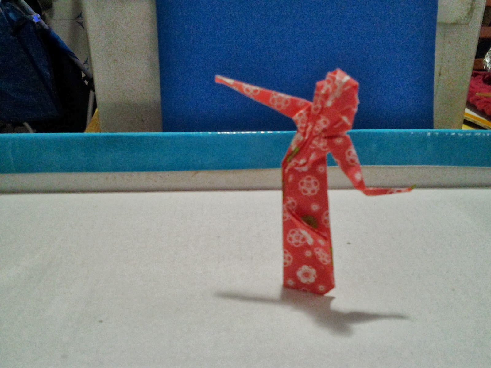 Ideias em Origami: Dama japonesa