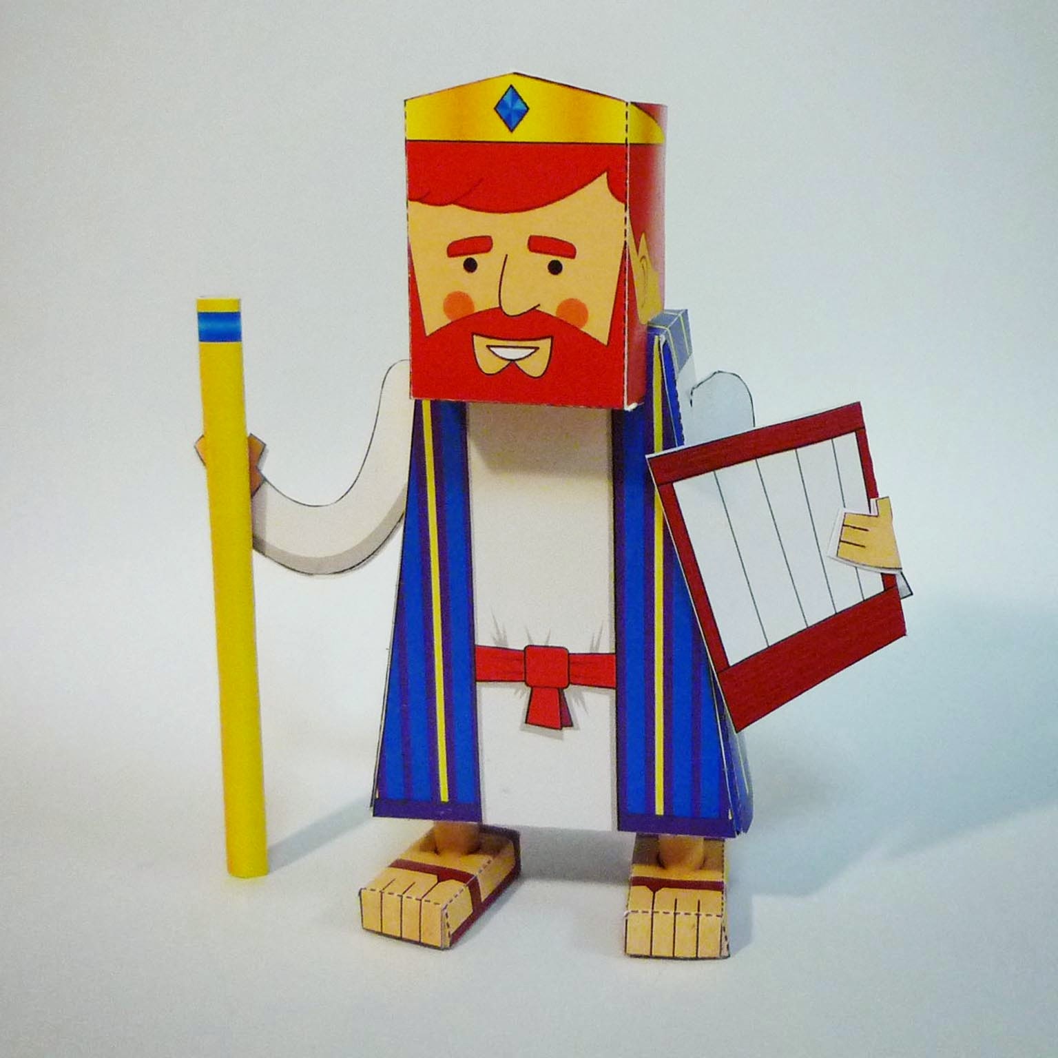 CreativeJWs: King David Paper Toy