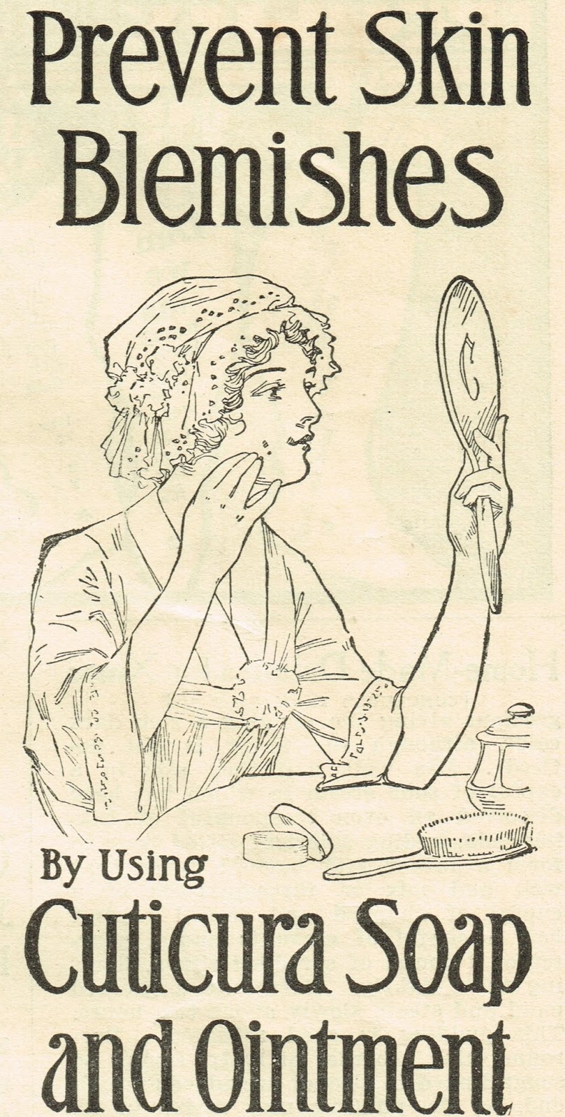 Antique Graphics Wednesday - 1900's Beauty & Bath Products ...