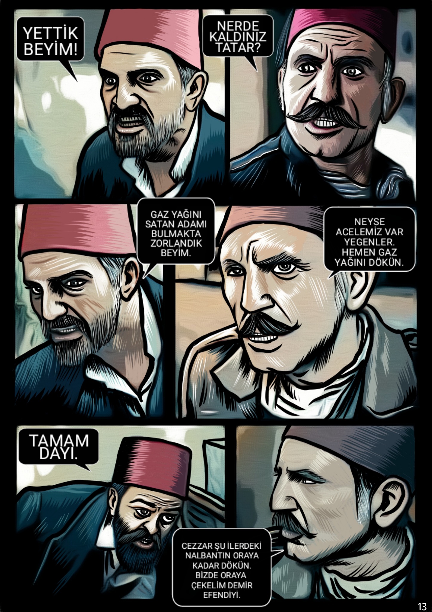 ALEM ÇİZGİ ROMAN: HALİL HALİD / DÜŞMAN DEMİR EFENDİ