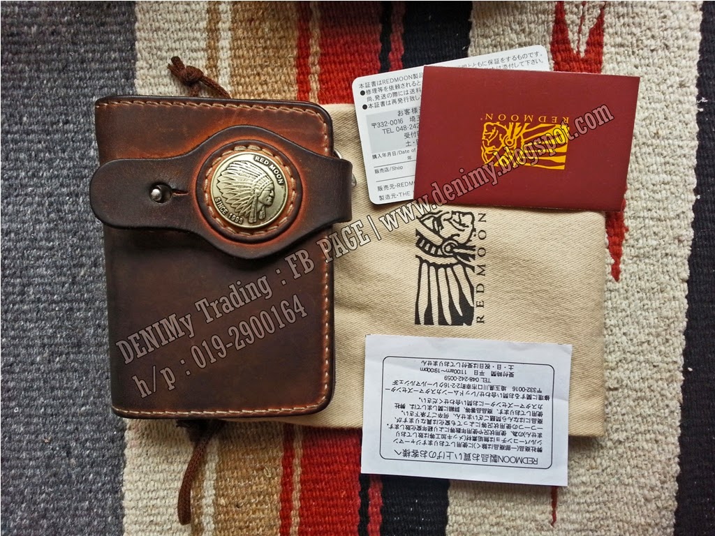 DENIMy Trading: REDMOON LEATHER WALLET JAPAN