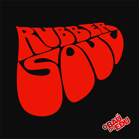O Baú do Edu: QUEM CRIOU O INCRÍVEL LOGOTIPO DE RUBBER SOUL?