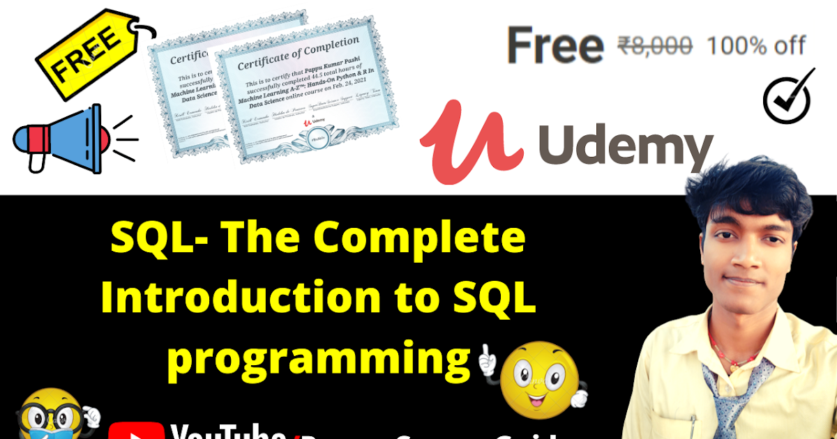 Sql The Complete Introduction To Sql Programming