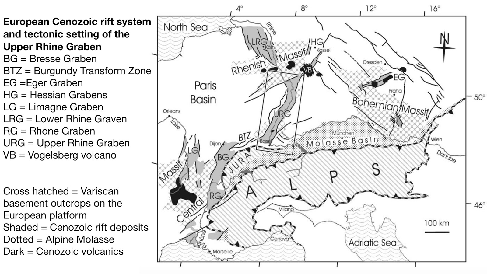 EnoViti: Alsace Part 2: The Geology - The Location of the Upper Rhine ...