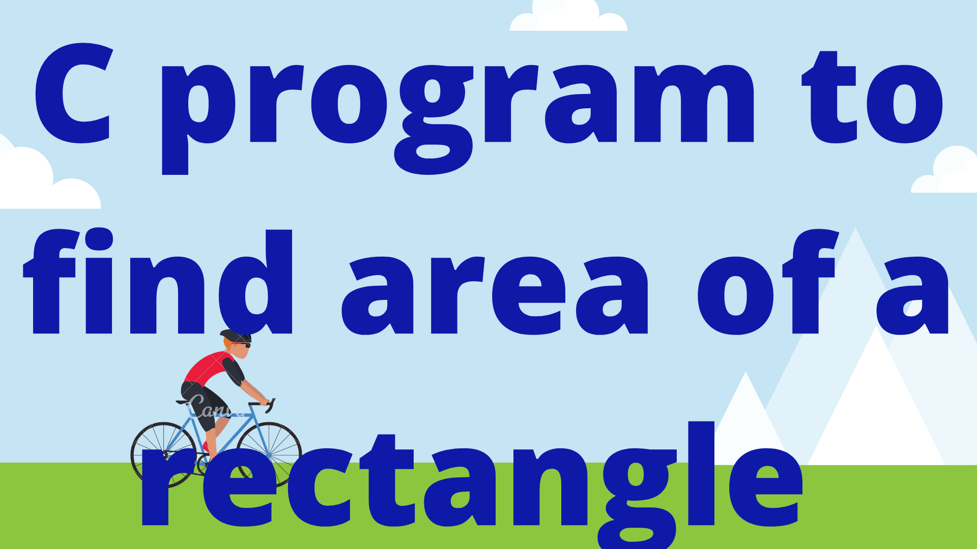C Program To Enter Length And Breadth Of A Rectangle And Find Its Area