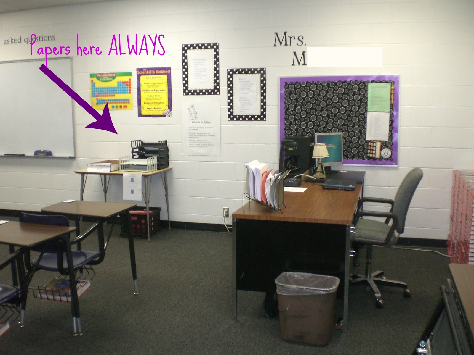 sticky notes and notebooks: Preparing your class for the first day of ...