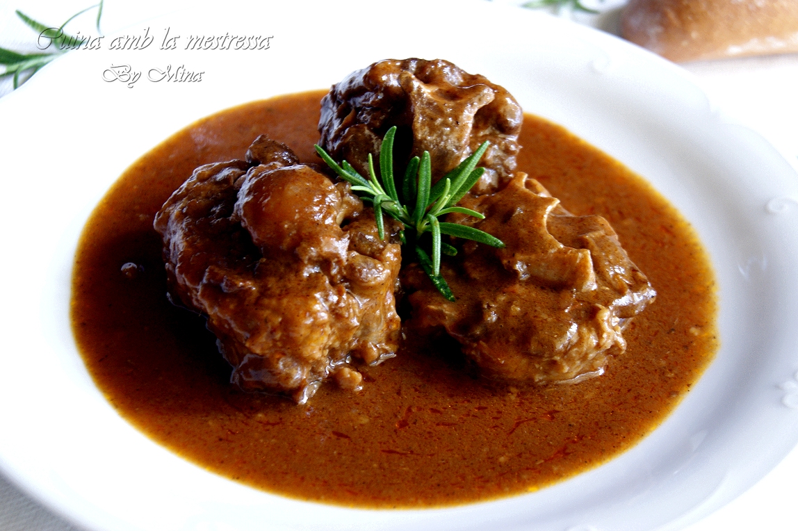 Cocina con Mina: Rabo de toro en salsa