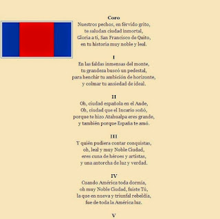 Karolina Torales 1ro "C": himno a quito