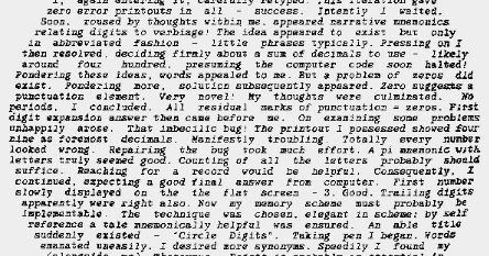 Intersections -- Poetry with Mathematics: Inspired by Pi