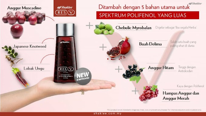 ResV Shaklee Membantu Kesihatan Keseluruhan