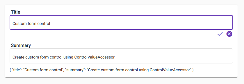 Angular How To Create Custom Form Controls