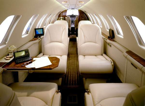The Citation CJ4 is the newest private jet that Cessna makes and has ...
