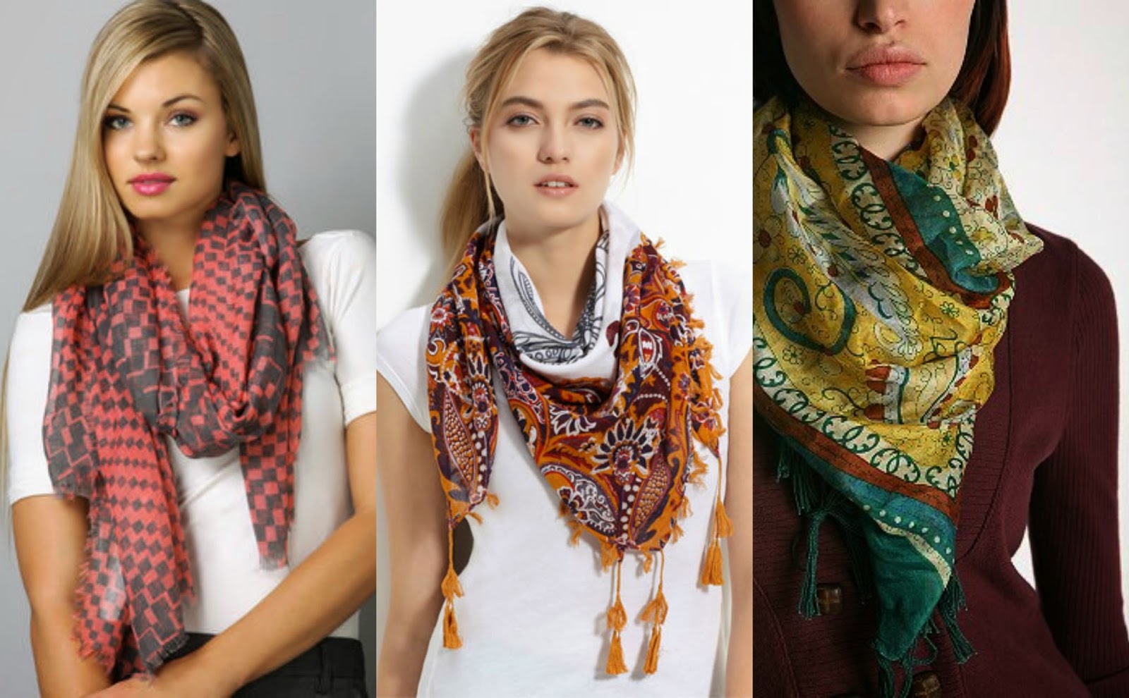 Ladies Scarf - Different styles, different looks - Beauty and Trends